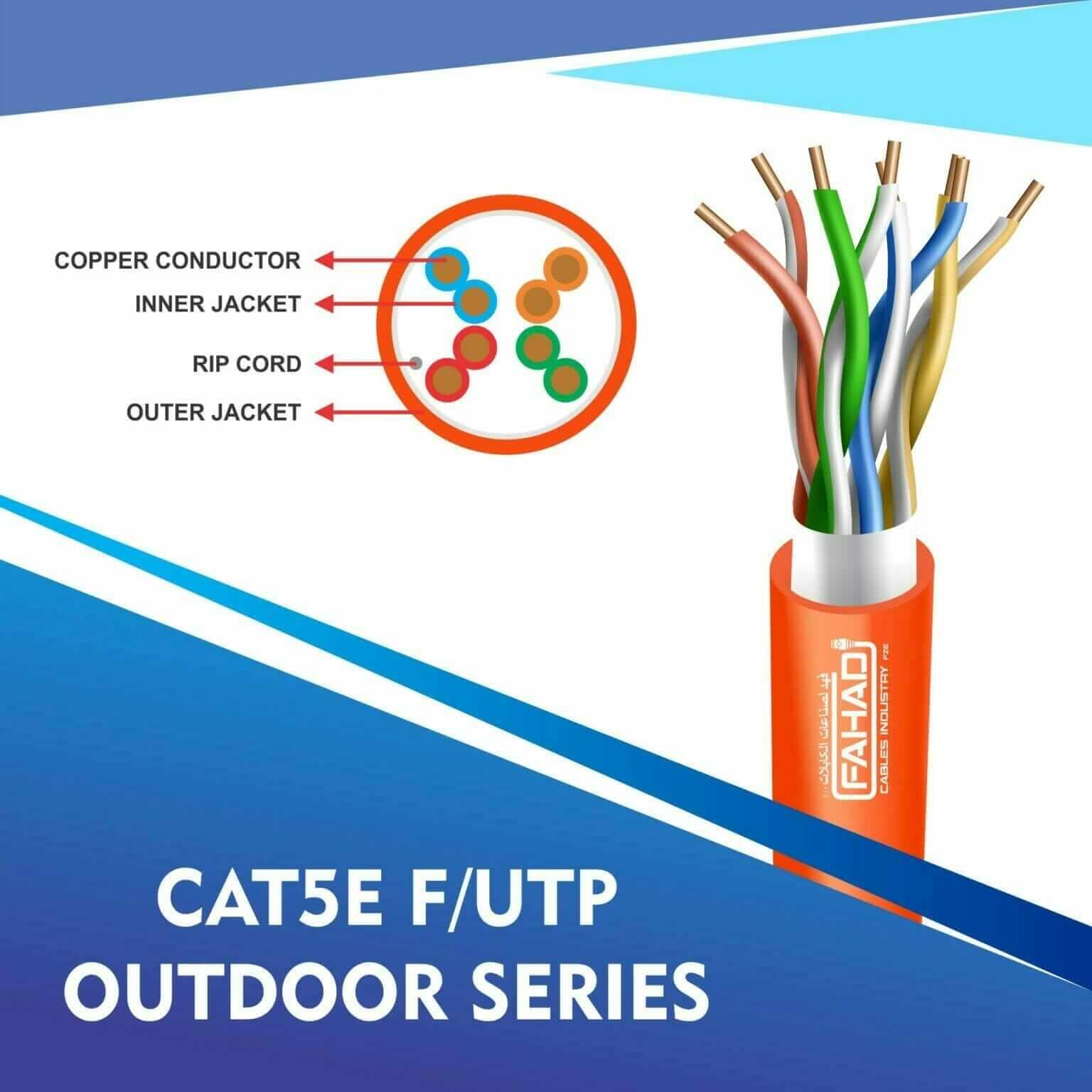best Cat5e 5X248BOk 24awg 4 twisted pair outdoor network